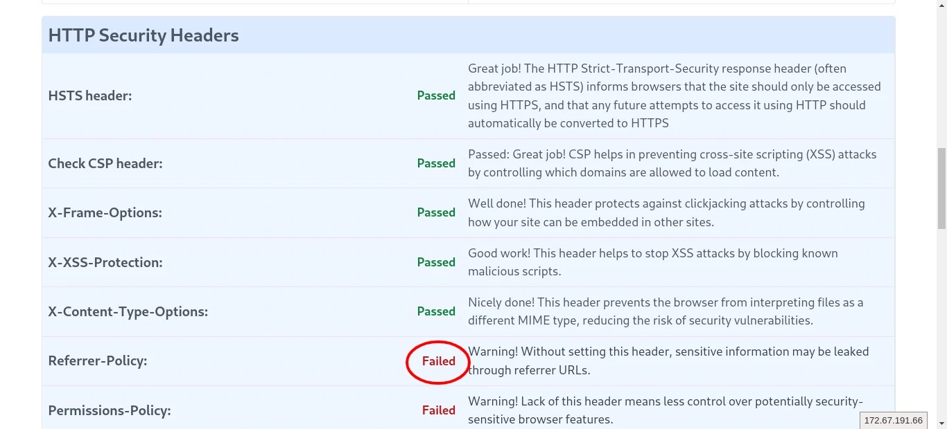 Referrer Policy Header Configuration Guide