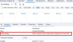 X-Recruiting HTTP Header Configuration Guide